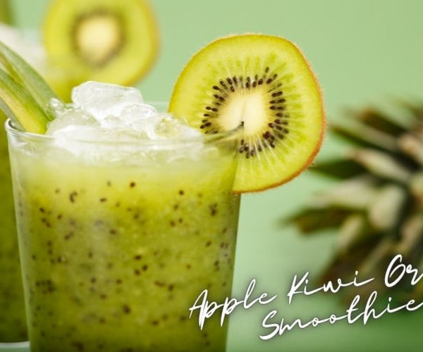 Apple Kiwi Green Smoothie Recipe – Advanced Mixology