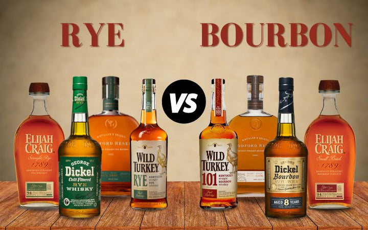 [Infographic] Rye Vs. Bourbon: Differences Explained – Advanced Mixology