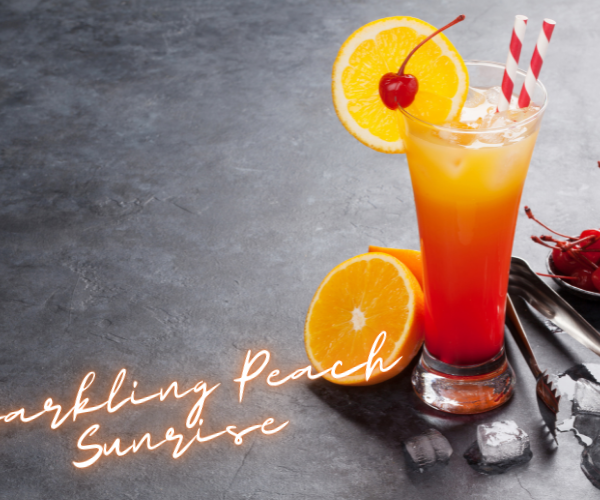 Sparkling Peach Sunrise Recipe – Advanced Mixology