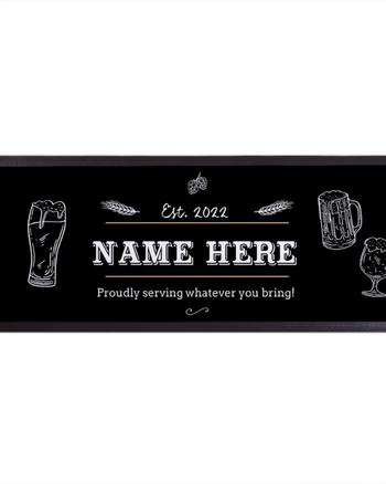 PERSONALIZED BAR MAT – Advanced Mixology