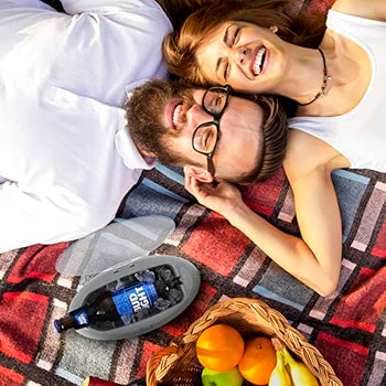 CHILLPILL Instant Beverage Chiller - Universal Can and Bottle Mini Coo ...