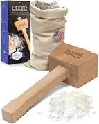 Lewis Bag & Ice Mallet - Manual Ice Crusher Wooden Hammer - Canvas Cru ...
