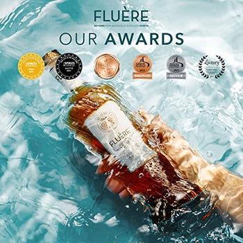 FLUÈRE RUM ALTERNATIVE – Spiced Cane Dark Roast, Non-Alcoholic Distill ...