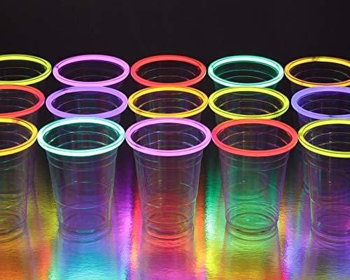 glow party tableware